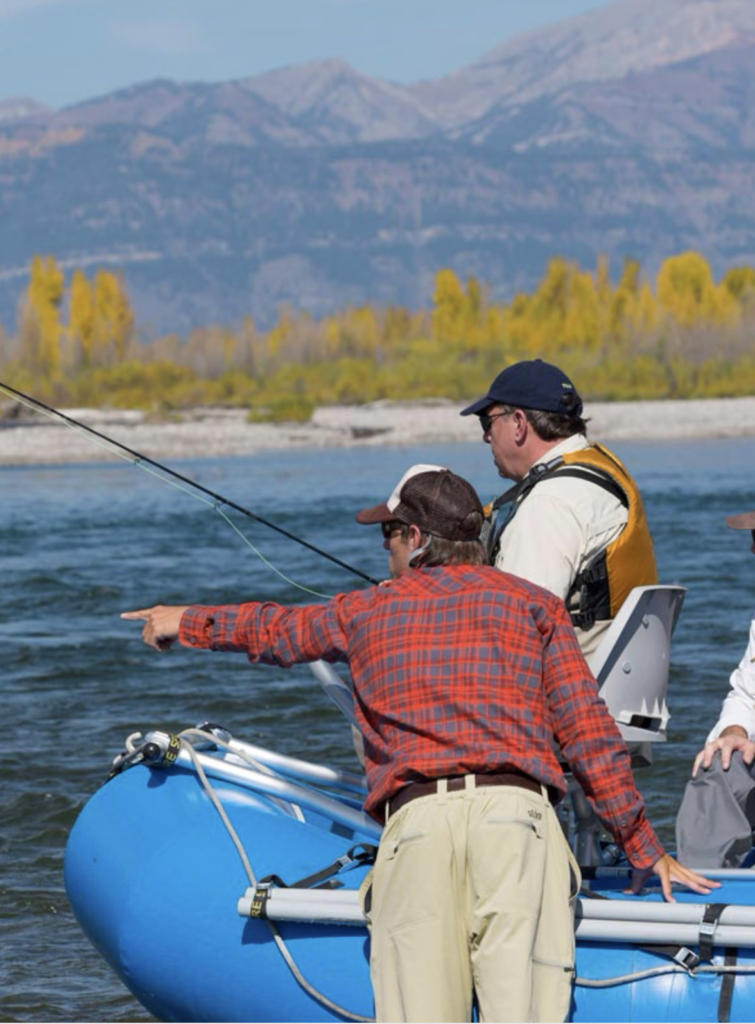 Group Boat Fly Fishing School - Jackson Hole Fly Fishing School